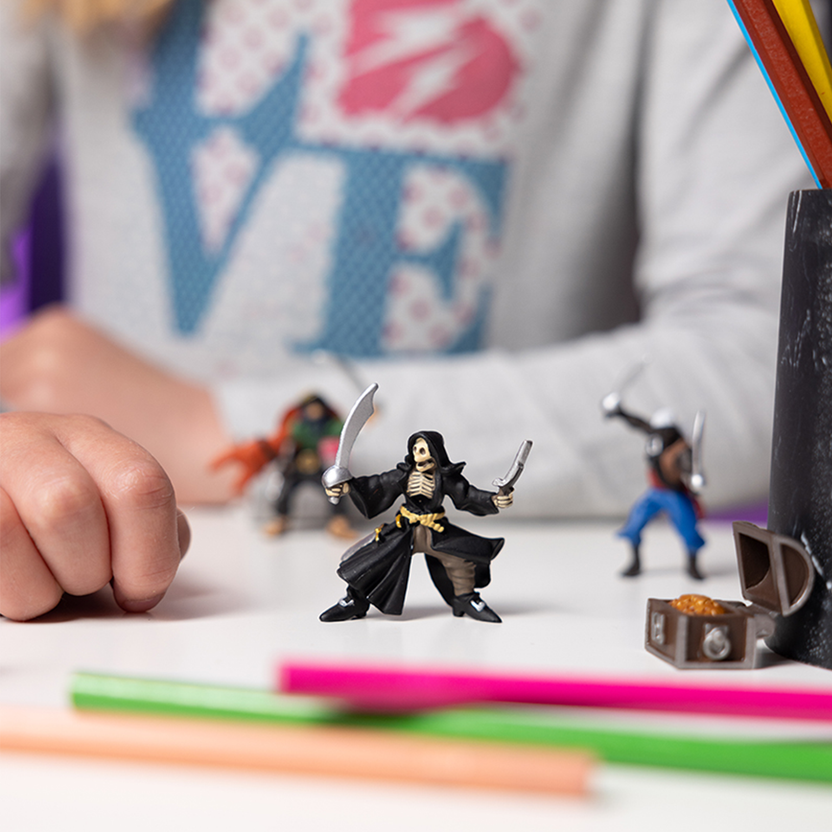 Figurines Mini PLUS Pirates & corsaires (Tube, 12 pcs) - Mini Papo ...