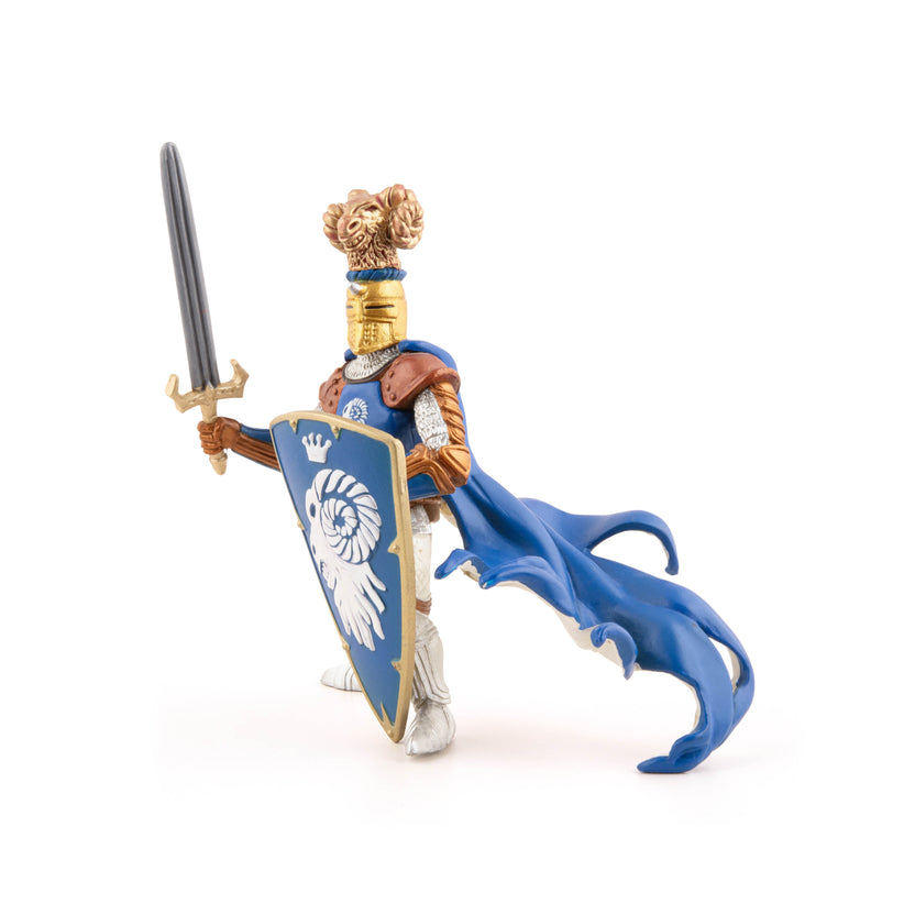 Master of Arms Figurine with Ram Crest - Medieval | Papo France