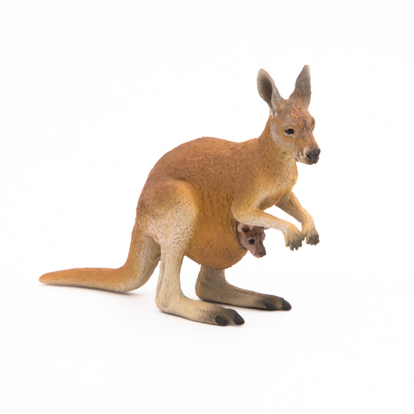 Kangaroo and Baby Figurine - Wildlife | Papo France