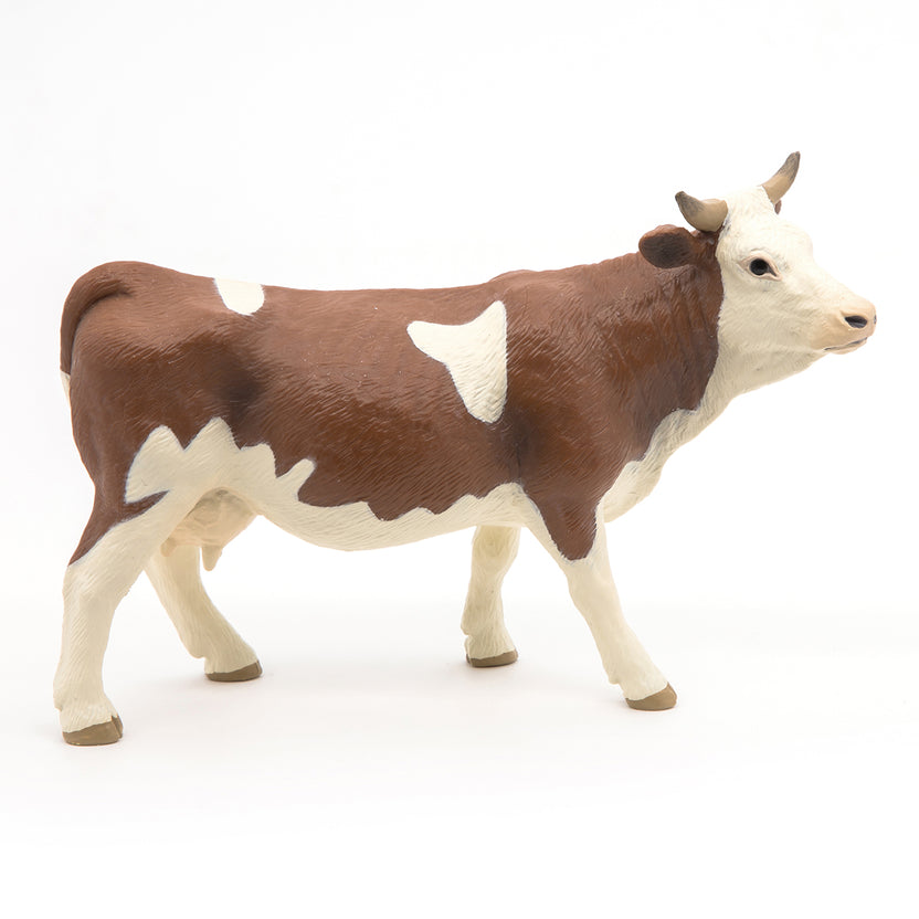 Simmental Cow Figurine - Farm Life | Papo France